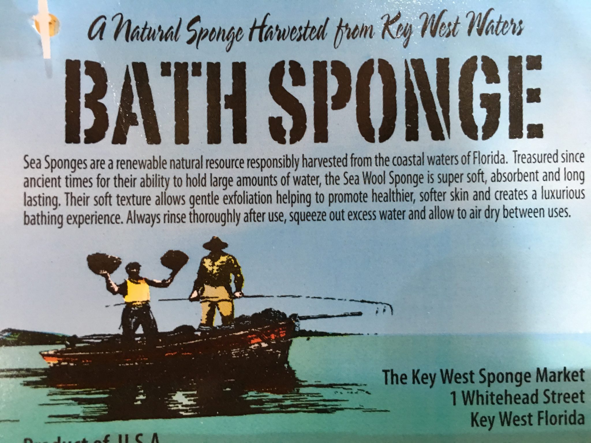 Sponging - More Than a Shopping Trip - Fun in Key West