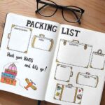 27 Creative Packing List and Travel Planning Spreads For Bullet Journal ...